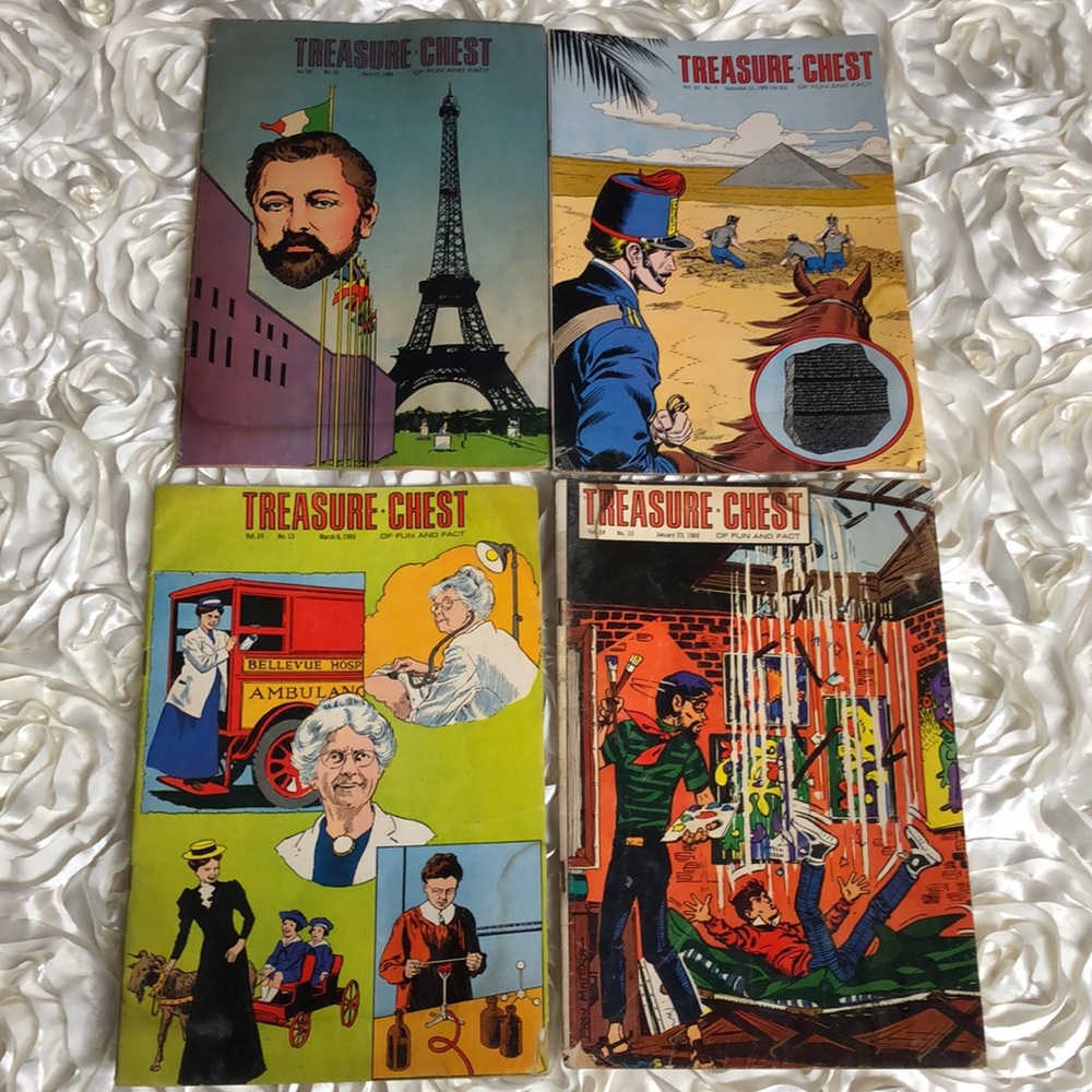 53 Pc Treasure Chest Comics Collections - Gem